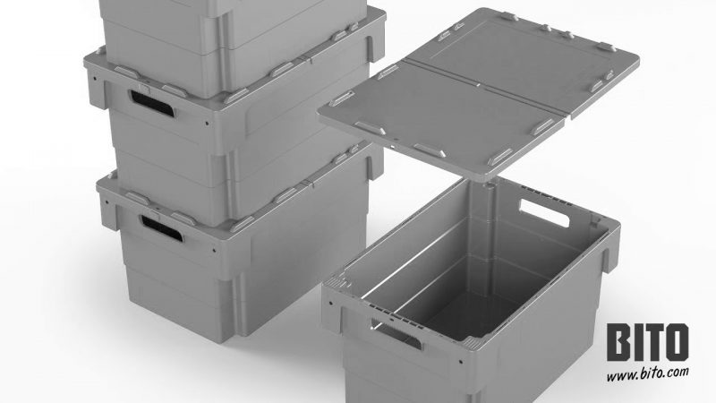 BITO-Lagertechnik - U-turn stacking bin - BPO, we know how